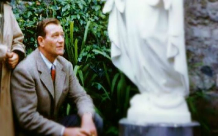 A Pic of John Wayne and His Son Venerating Mary; Papal Humiliations ...