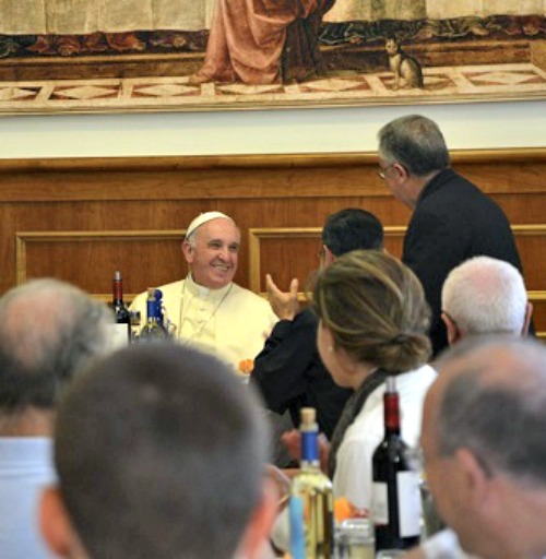 Pope Joins Jesuits for Dinner on Feast of St. Ignatius of Loyola ...