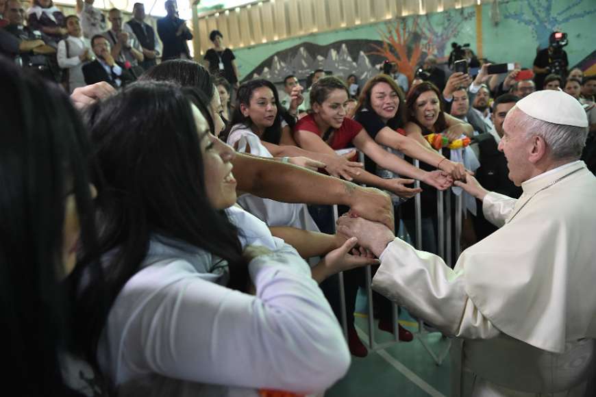 Pope to Women at Chile Prison: Build a Better Future| National Catholic ...