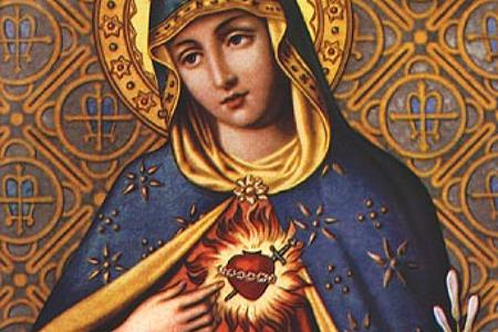 Mother Mary Heart