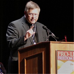 Bishop Stika Rallies Freedom Riders| National Catholic Register