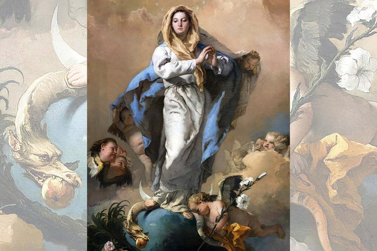 Mary The New Eve Shall Crush The Serpent s Head National Catholic