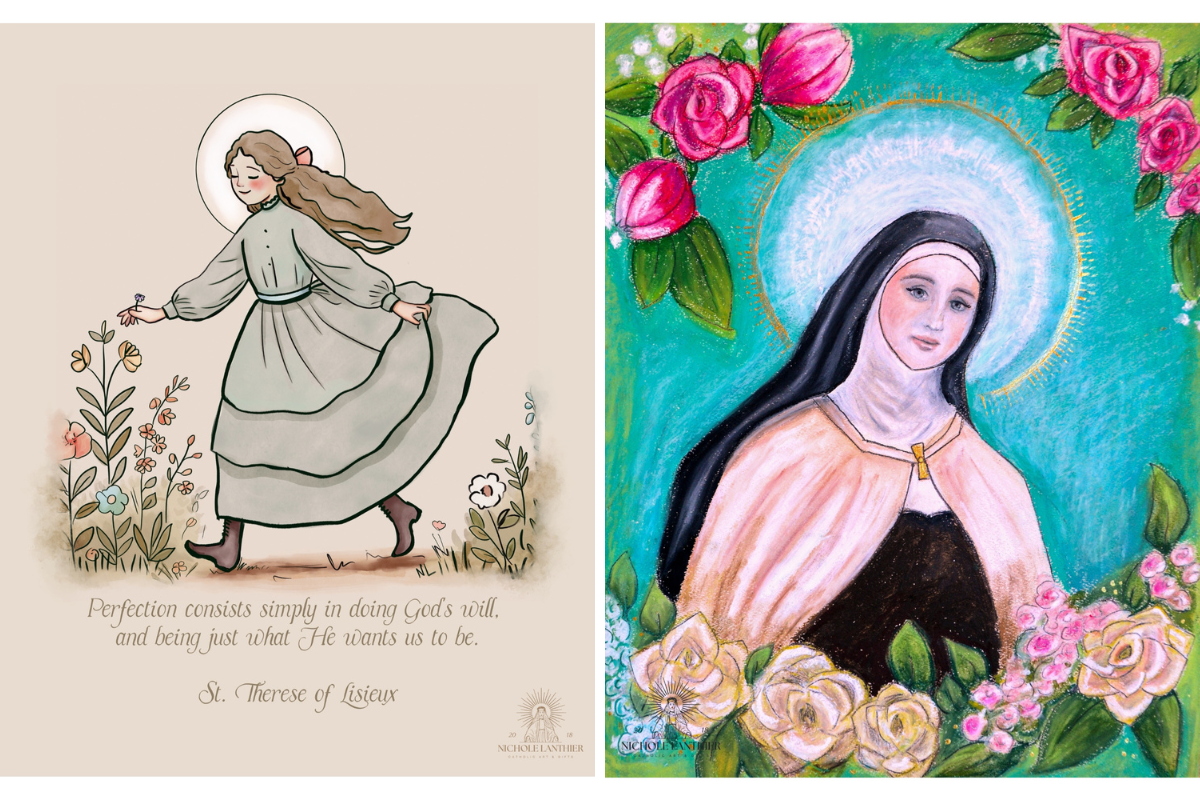 Why My Art Reflects St. Thérèse| National Catholic Register