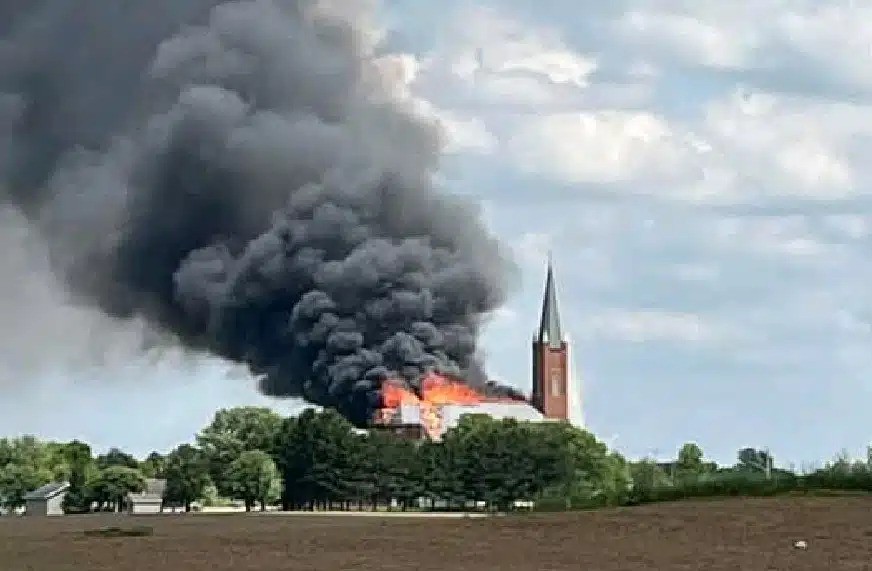 Fire Guts Historic Ohio Church Built by German Catholics| National ...
