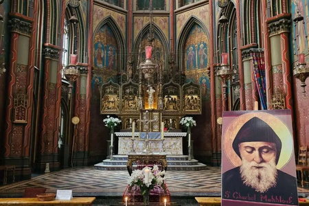 Historic Saint Sharbel Conference Brings 200 Relics to Meigh| National ...