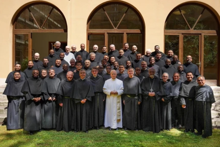 Pope Leo XIV Meets With His Augustinian Brothers in Rome| National Catholic Register
