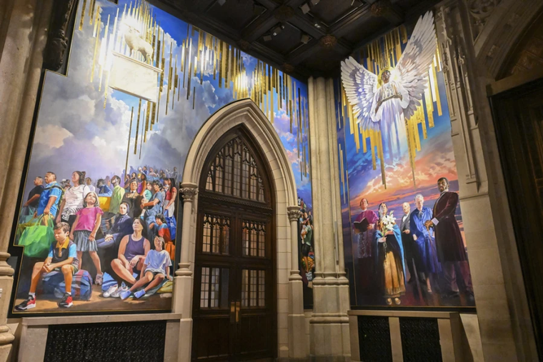 Massive Mural Honoring New York City Migrants Unveiled at St. Patrick’s ...