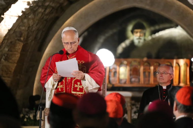 Pope Leo Entrusts Lebanon to Saint Charbel’s Intercession, Prays at His Tomb| National Catholic ...