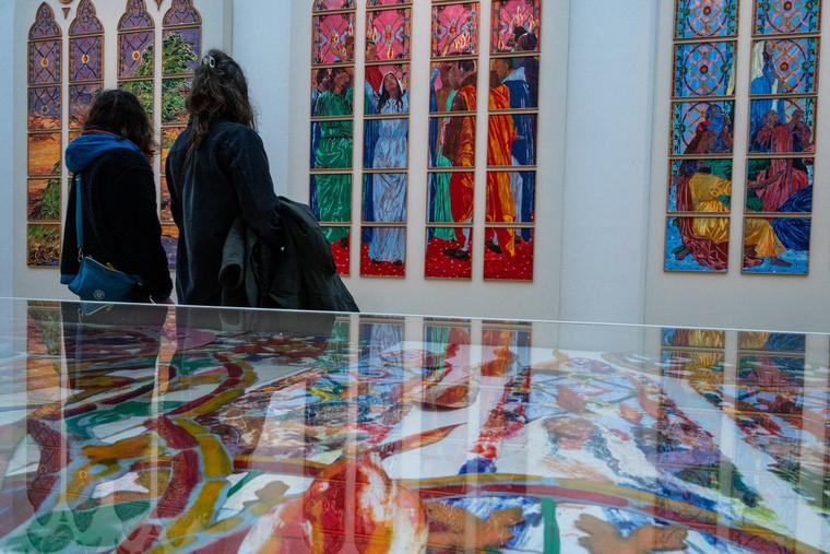Notre Dame Cathedral’s New Stained Glass Ignites a New Firestorm ...